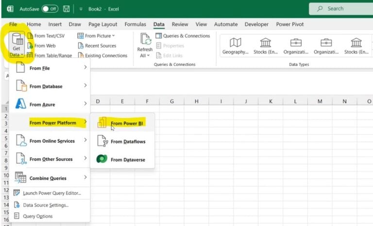3 manier om data te exporteren uit Power BI naar Excel