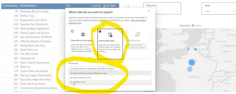 3 manier om data te exporteren uit Power BI naar Excel